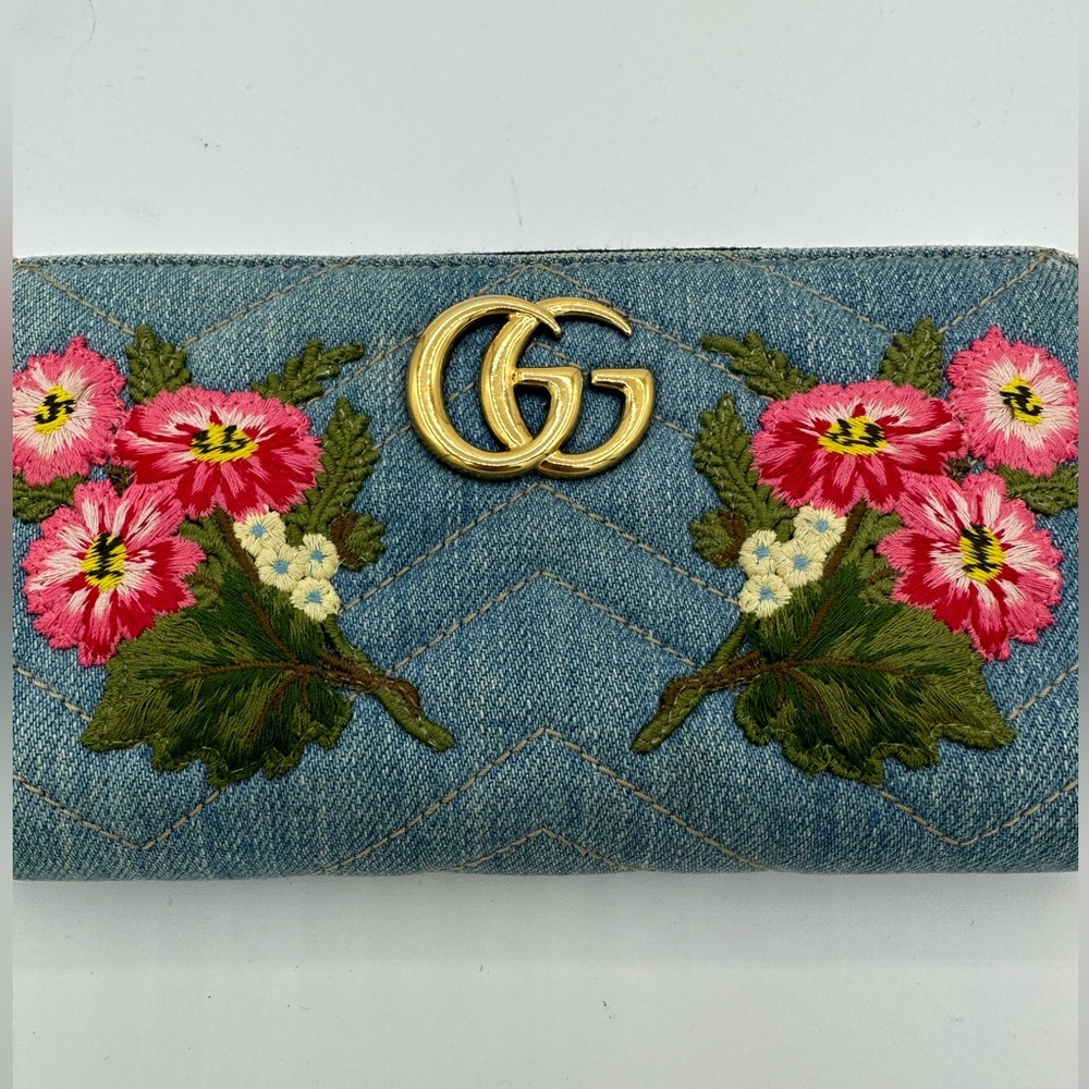 Gucci Limited Edition Japan Exclusive Denim Marmont F… - Gem